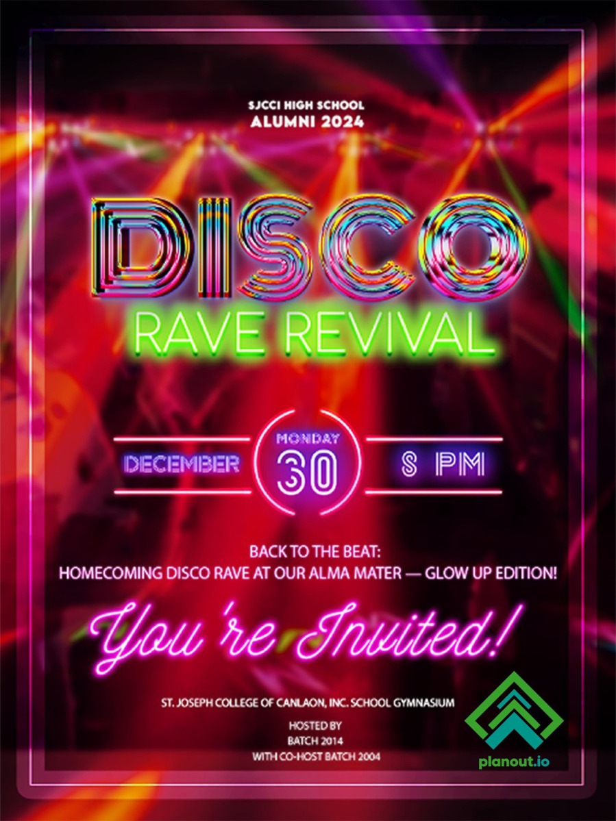 Disco Rave Revival | Planout